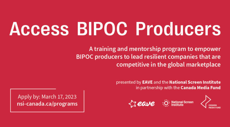 National Screen Institute | Access BIPOC Producers | National Screen ...