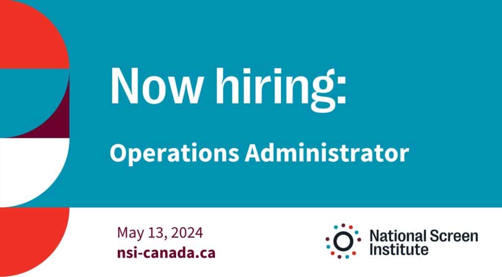 National Screen Institute | Have you heard? | National Screen Institute