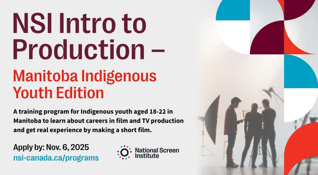 National Screen Institute | Applications open for NSI Intro to ...